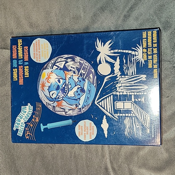 Disney | Toys | Disney Lilo Stitch Lightup Party Ball | Poshmark